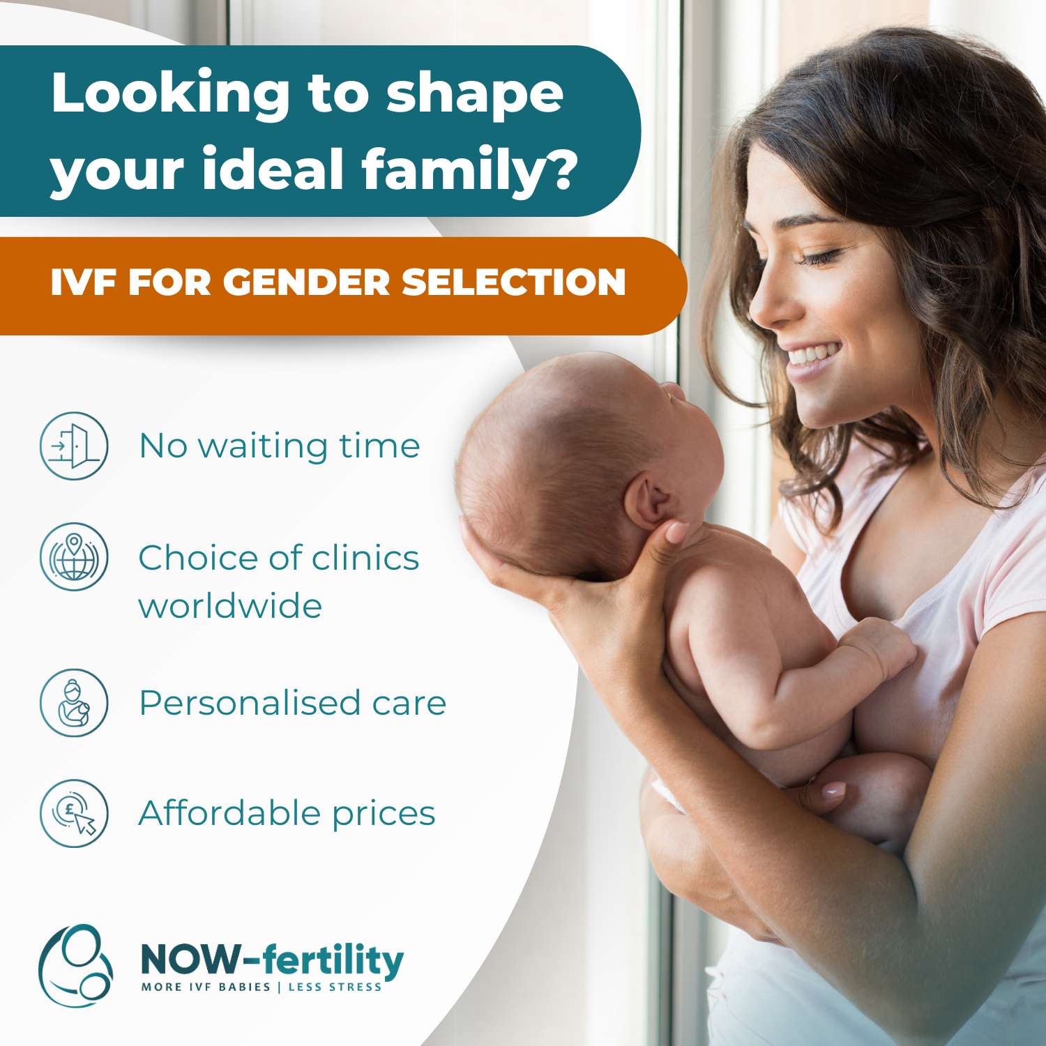 IVF for Gender Selection - NOW-fertility